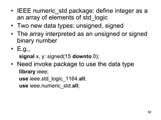 Chapter 5 introduction to VHDL | PDF
