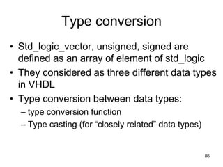 Chapter 5 introduction to VHDL | PDF