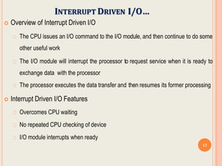 Chapter 5 IO Unit.pptx we are electrical | PPT