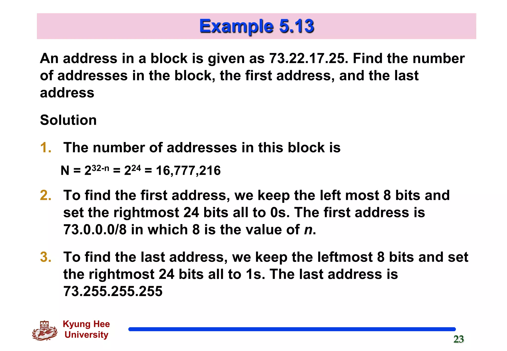 Chapter5(i pv4 address) | PPT
