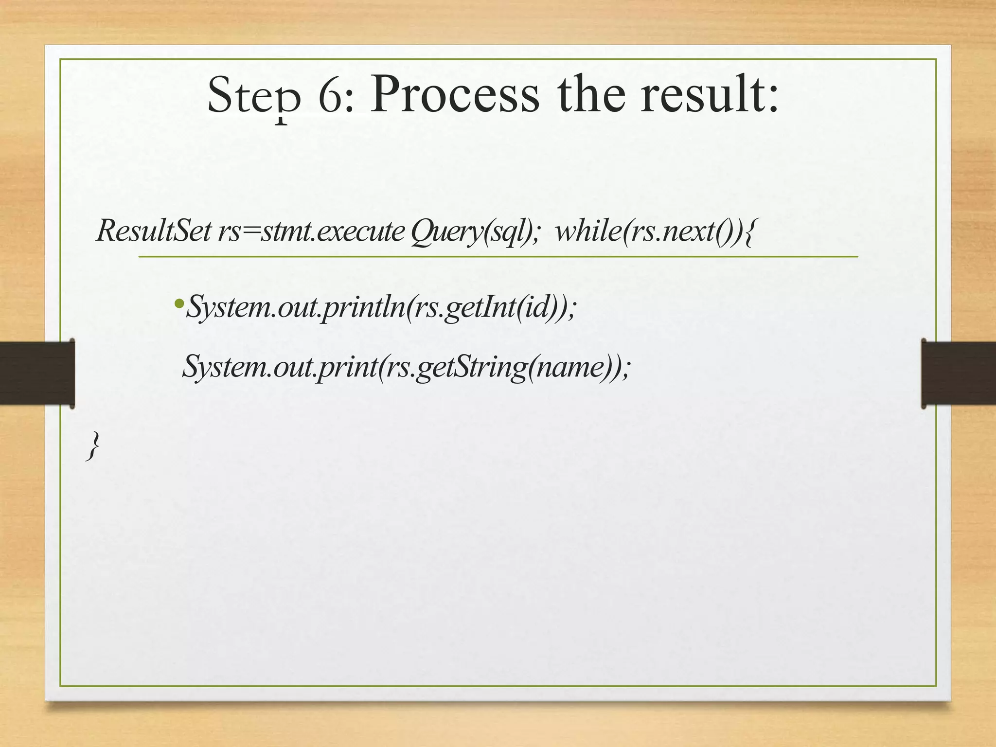 chapter 5 java.pptx | Databases | Computer Software and Applications