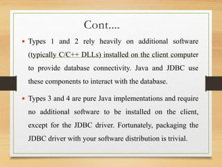 chapter 5 java.pptx | Databases | Computer Software and Applications