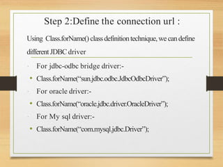 chapter 5 java.pptx | Databases | Computer Software and Applications