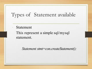 chapter 5 java.pptx | Databases | Computer Software and Applications