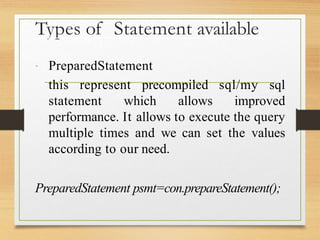 chapter 5 java.pptx | Databases | Computer Software and Applications