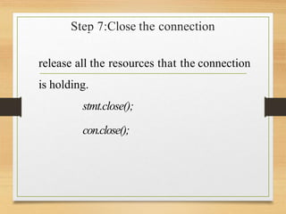 chapter 5 java.pptx | Databases | Computer Software and Applications