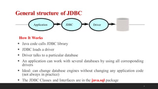 Chapter 5 JDBC.pdf for stufent of computer andtudent It s | PPT