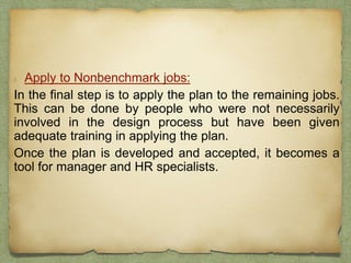 Chapter 5 job evaluation 2 | PPTX