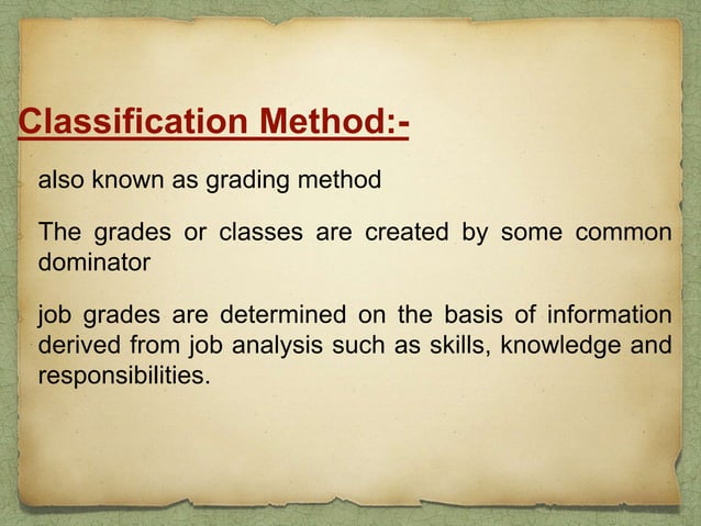 Chapter 5 job evaluation 2 | PPT