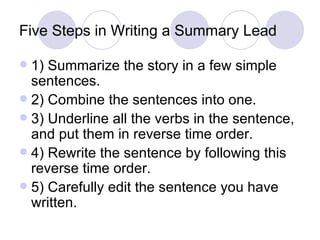 Chapter 5 lead (2) | PPT