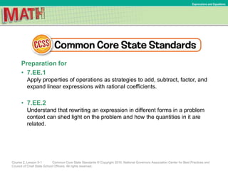 (7) Lesson 5.1 - Solve Equations with Rational Coefficients | PPTX