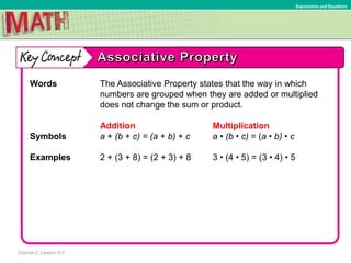 (7) Lesson 5.3 - Properties of Operations | PPTX