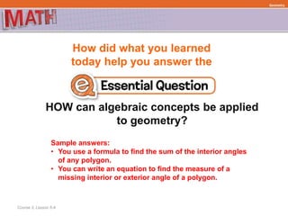 (8) Lesson 5.4 - Polygons and Angles | PPTX