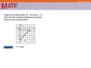 (8) Lesson 5.7 - Distance on the Coordinate Plane | PPTX