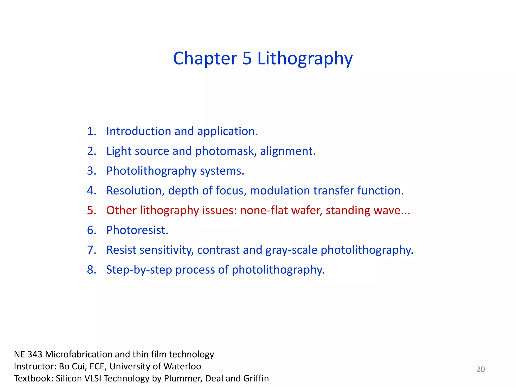 Chapter 5 Lithography _ II.pptx
