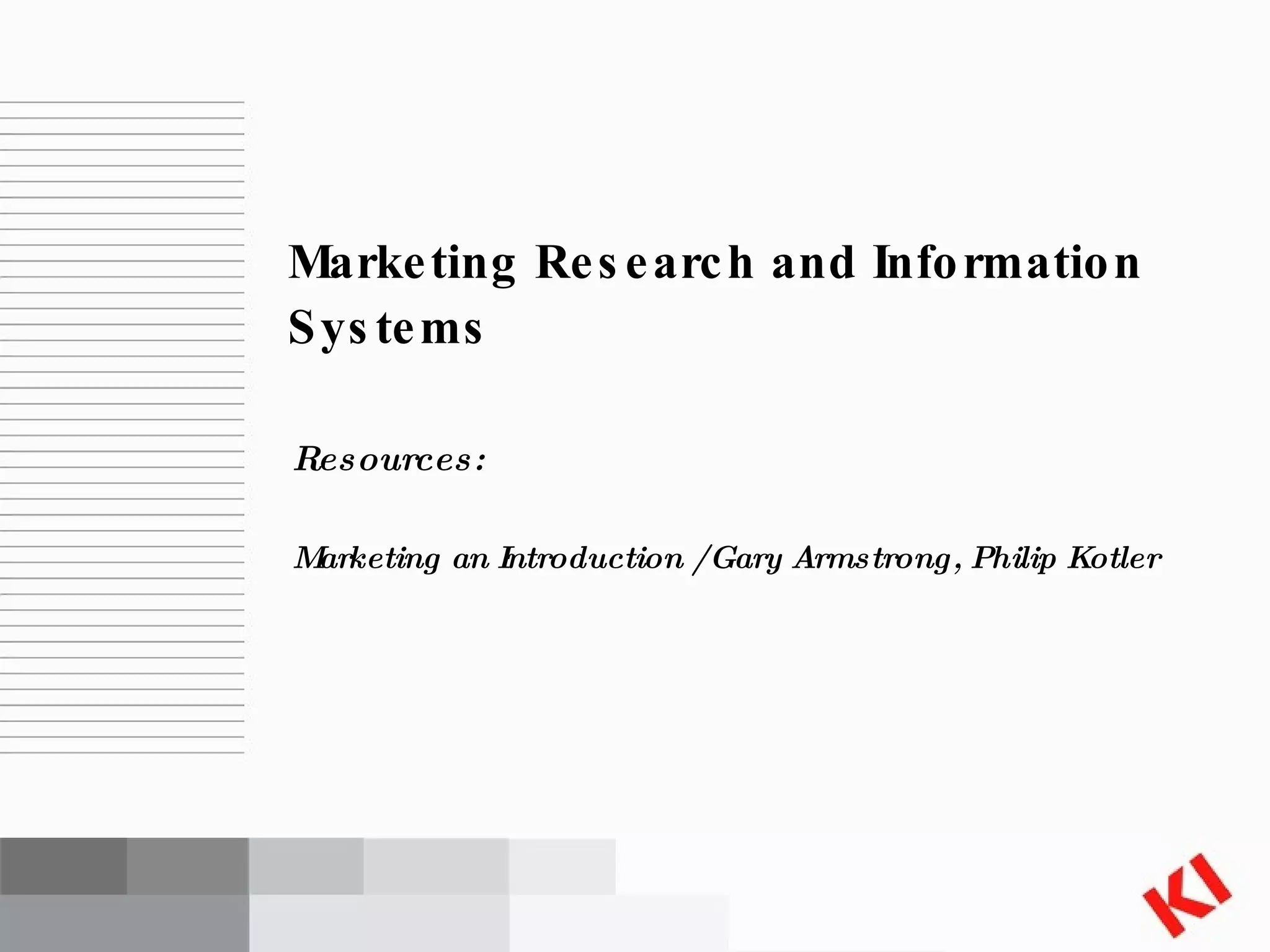 Chapter5 Marketing Information Systems | PPT