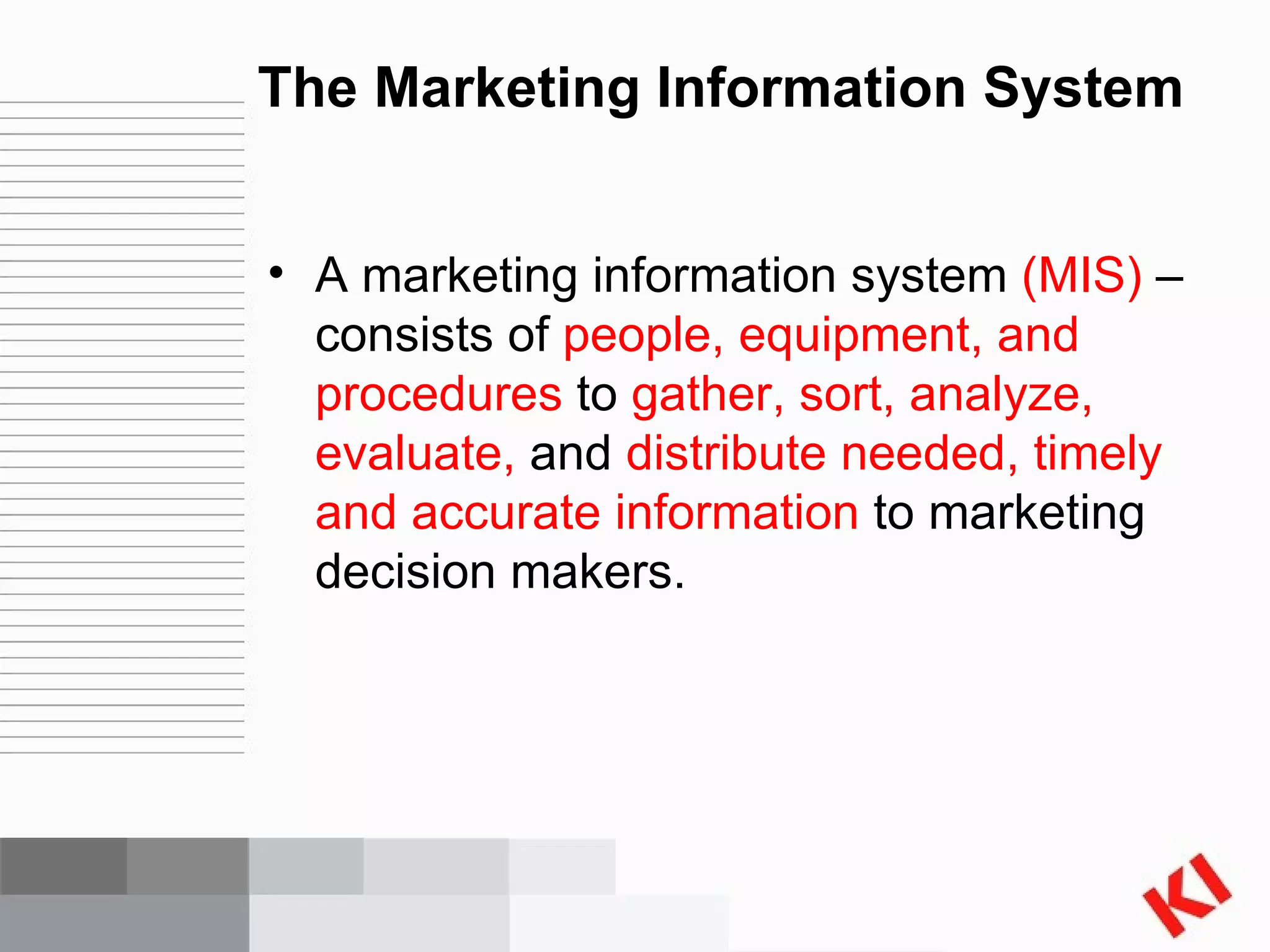 Chapter5 Marketing Information Systems | PPT
