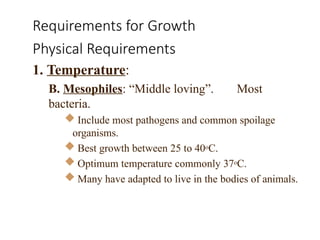 Chapter 5 Microbial Growth, microbiology Lecture for studenst at ...