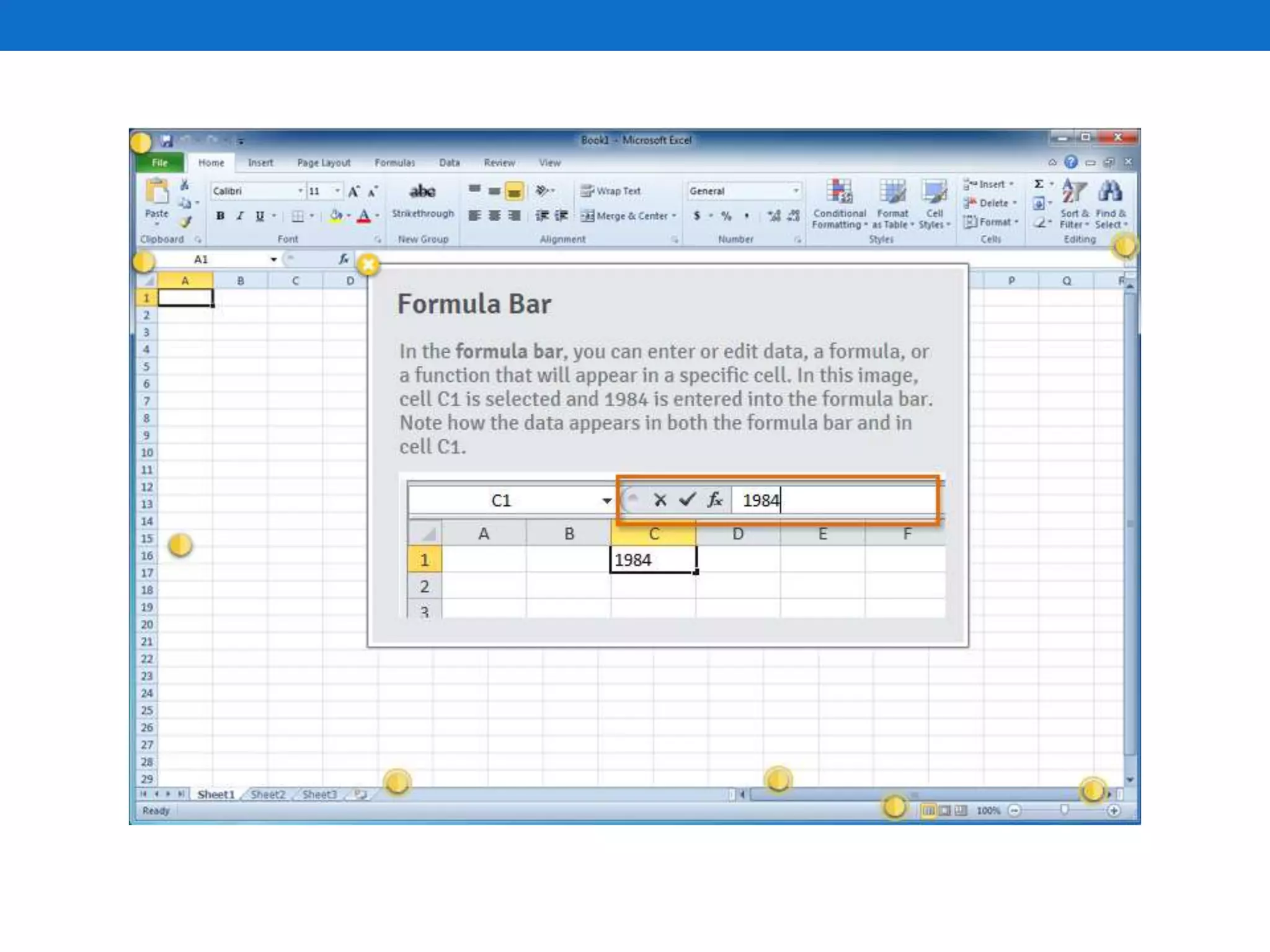 Chapter 5 microsoft excel 2010 | PPT