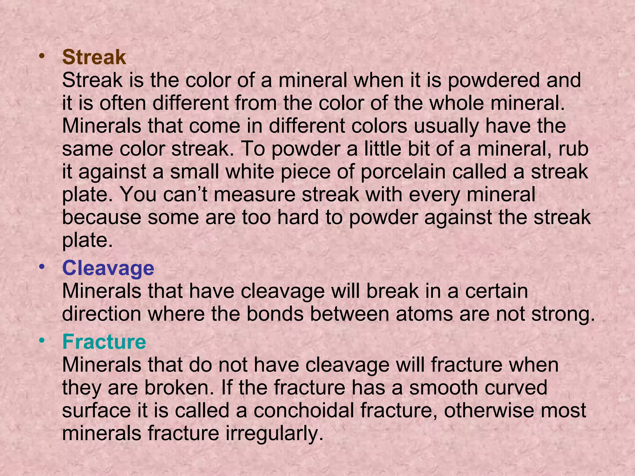 Chapter 5 minerals | PPT