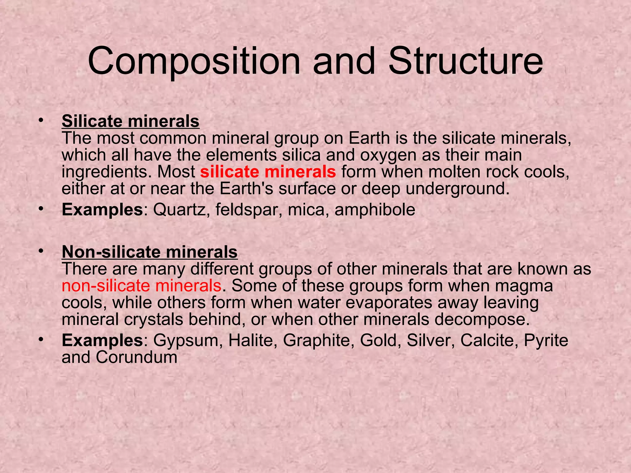Chapter 5 minerals | PPT