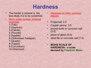 Chapter 5 minerals | PPT