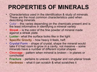 Chapter 5 minerals | PPT