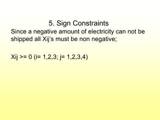 Kuliah teori dan analisis jaringan - linear programming | PPTX