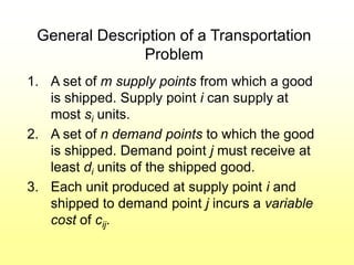 Kuliah teori dan analisis jaringan - linear programming | PPTX