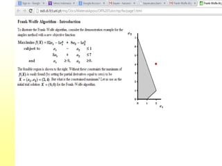 Kuliah teori dan analisis jaringan - linear programming | PPTX