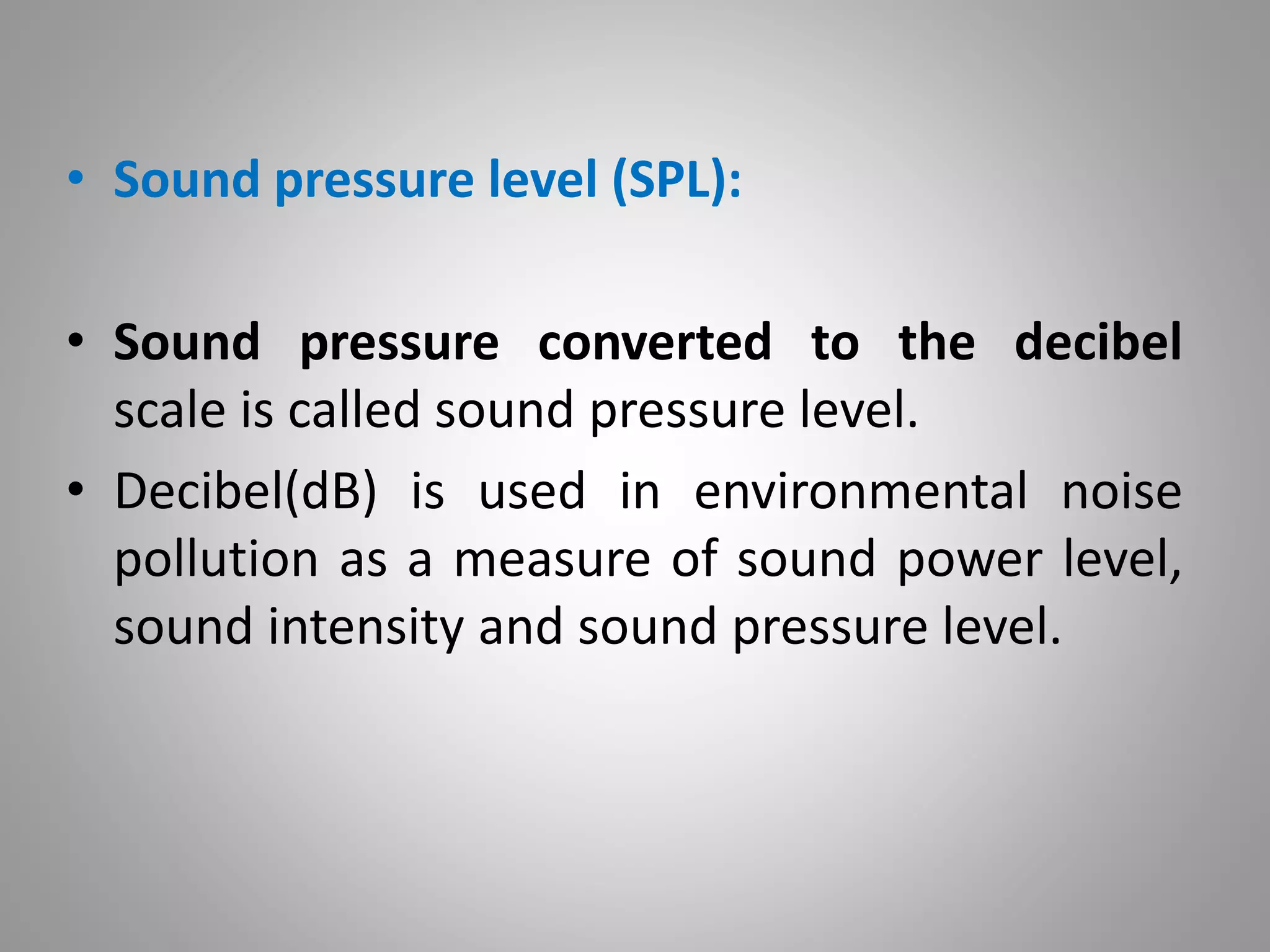 noice pollution | PPTX