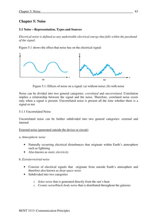 Chapter 5 noise | PDF | Computer Networking | Computing