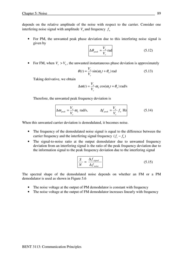 Chapter 5 noise | PDF | Computer Networking | Computing