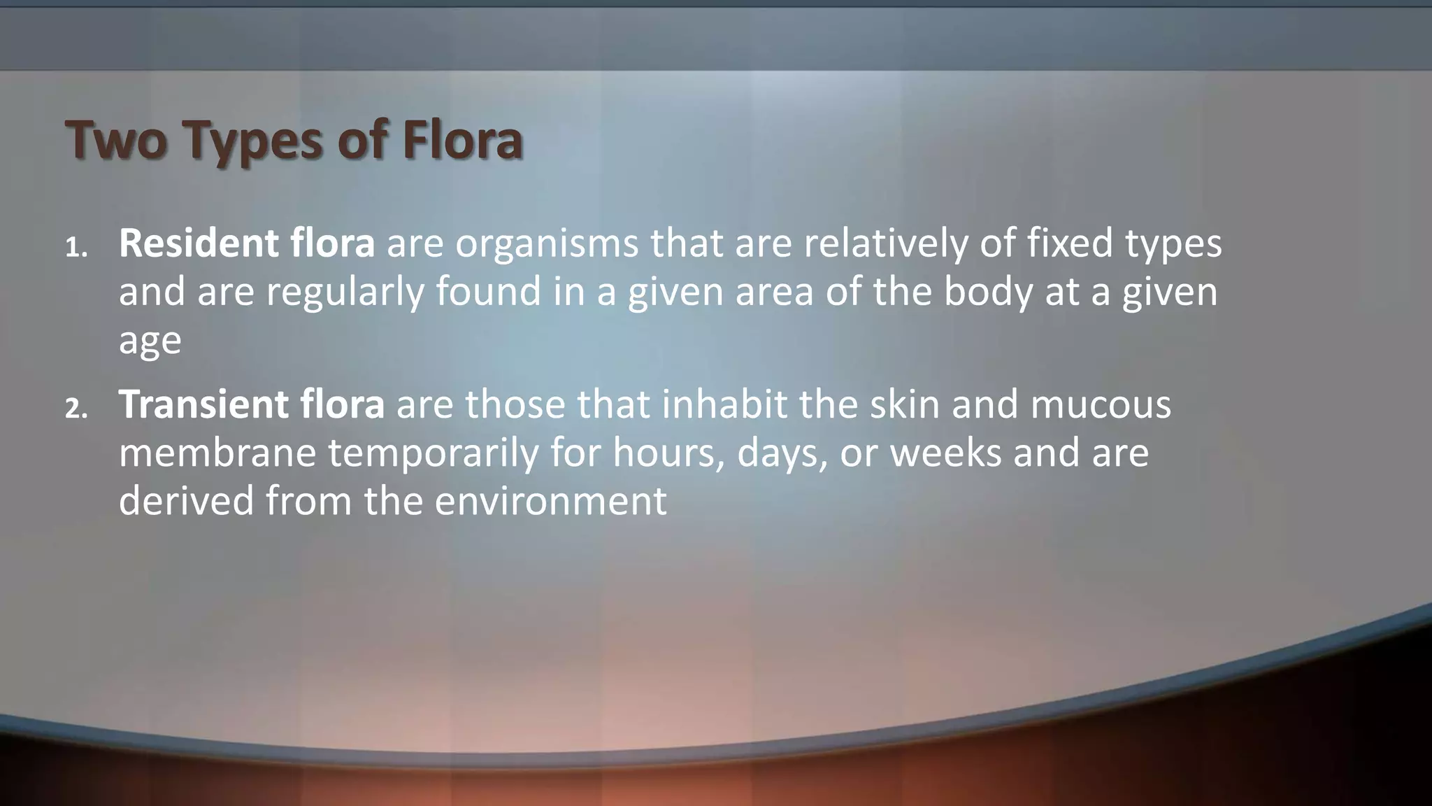 Chapter 5 Normal Flora of the Human Body | PPTX