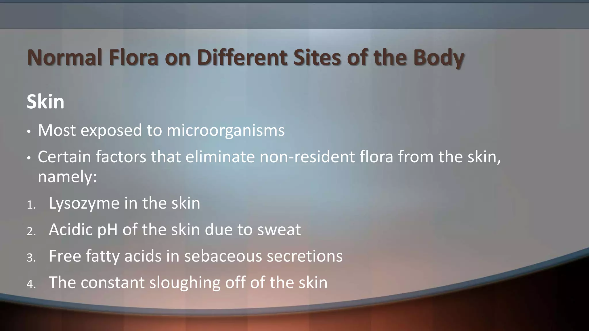 Chapter 5 Normal Flora of the Human Body | PPTX