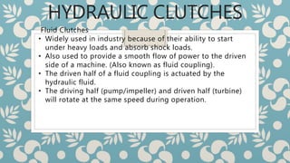 Chapter 5 : Clutches and Brakes | PPTX