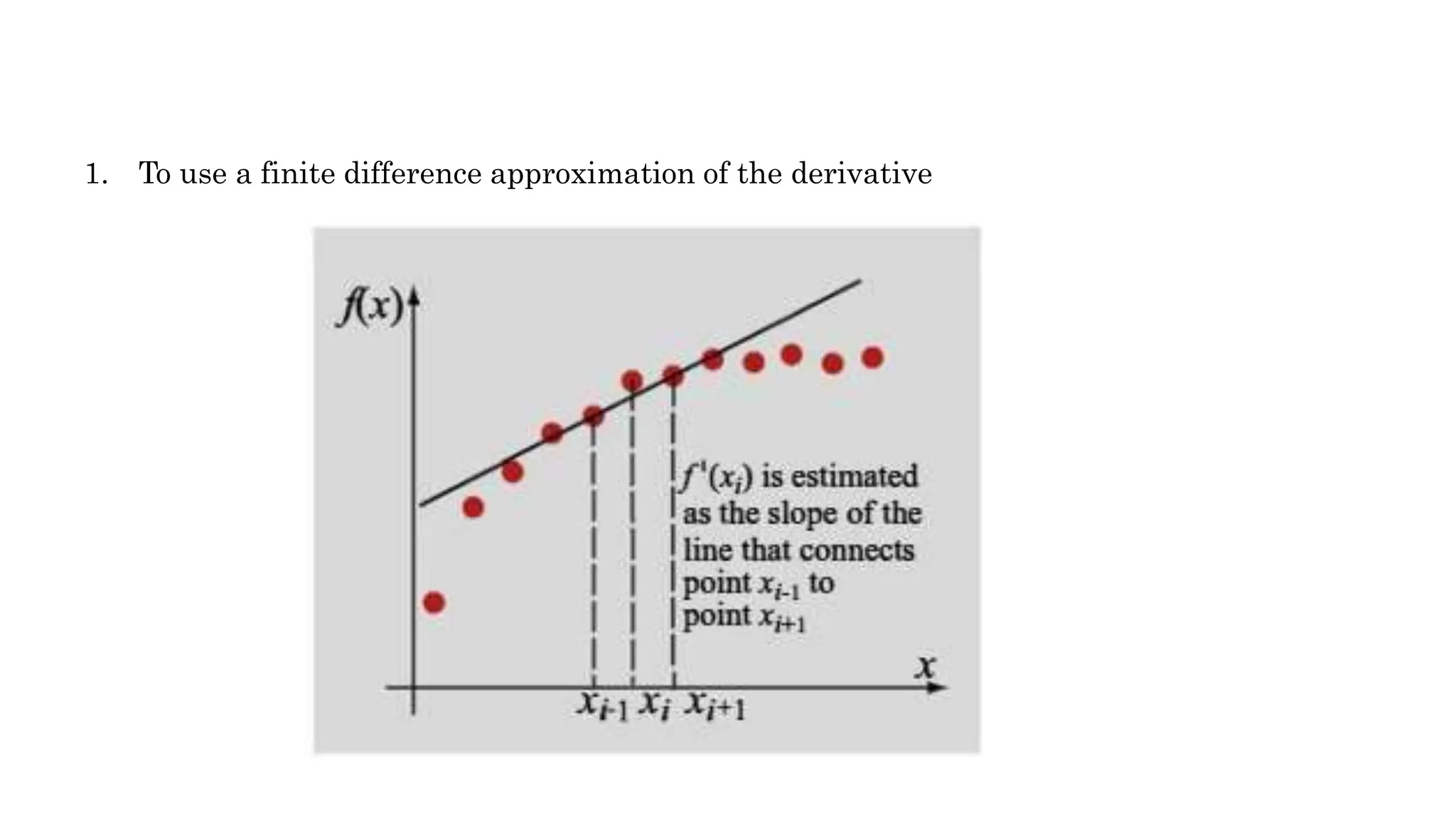 Numerical differentiation and integration | PPTX