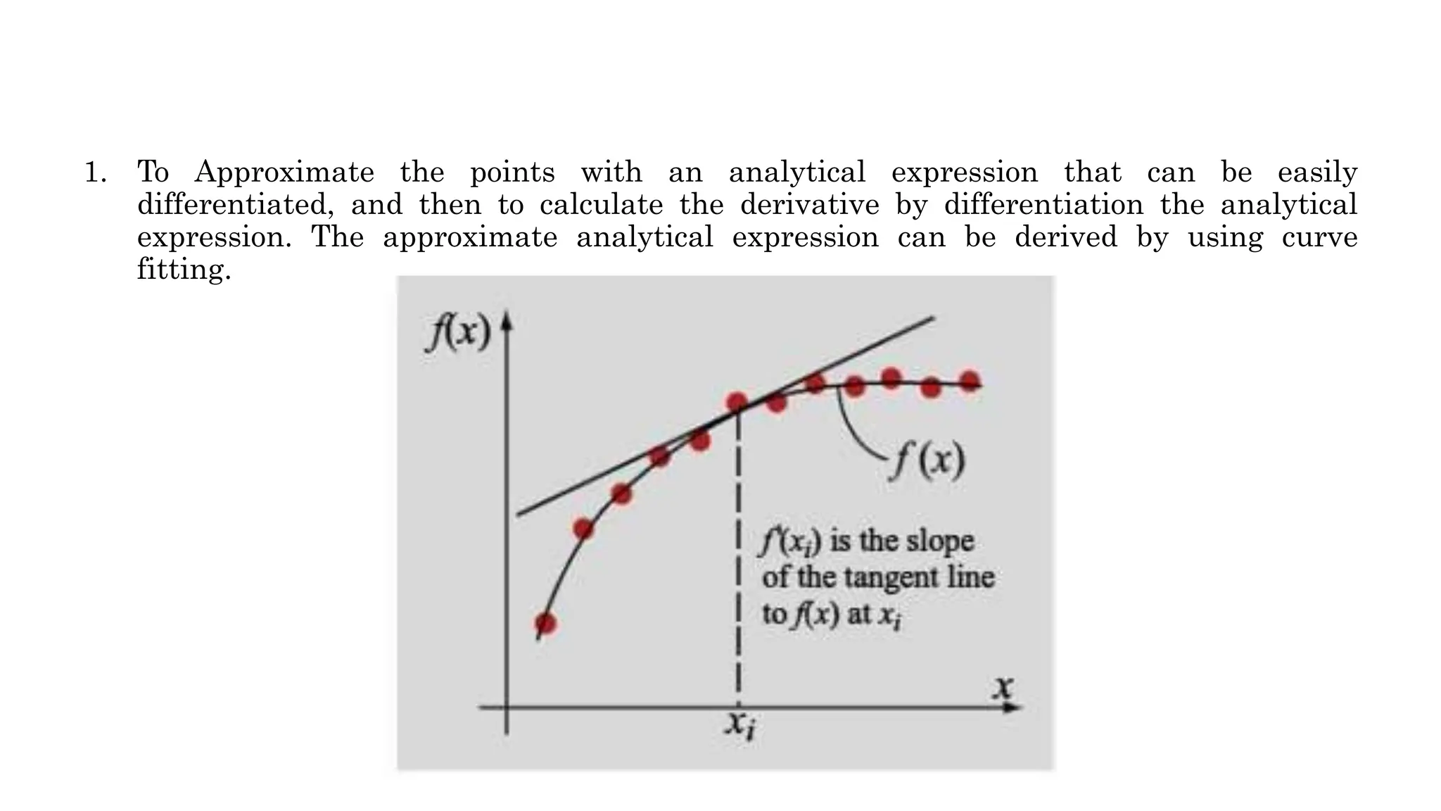 Numerical differentiation and integration | PPTX