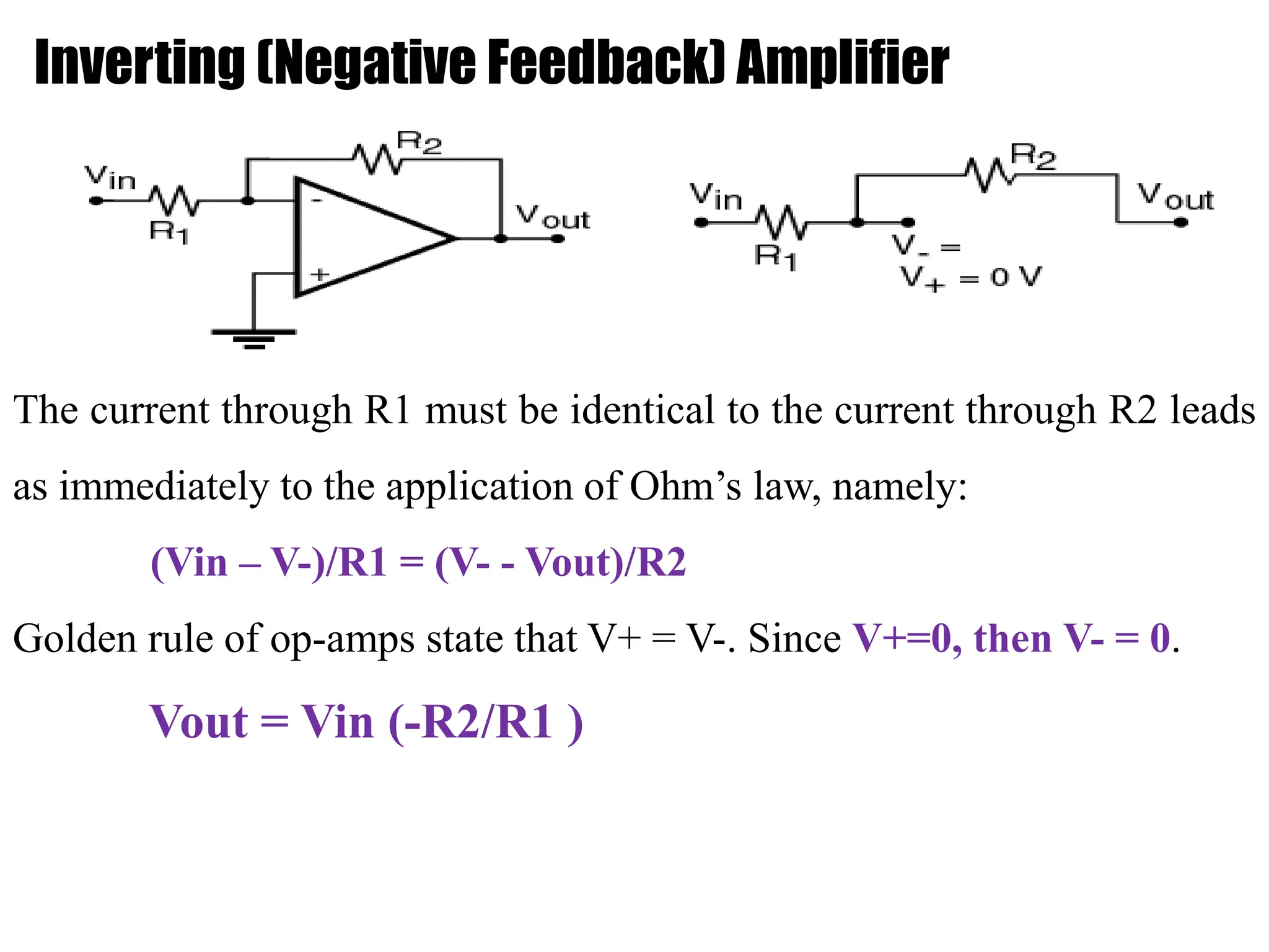 Basic electricity part 1 chapter 5 Op-amp.pptx | Consumer Electronics | Technology & Computing