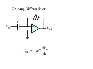 Basic electricity part 1 chapter 5 Op-amp.pptx | Consumer Electronics | Technology & Computing