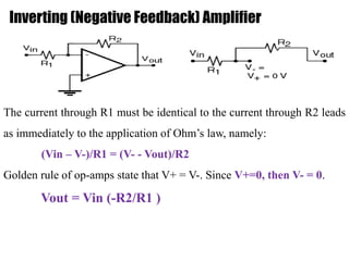 Basic electricity part 1 chapter 5 Op-amp.pptx | Consumer Electronics ...