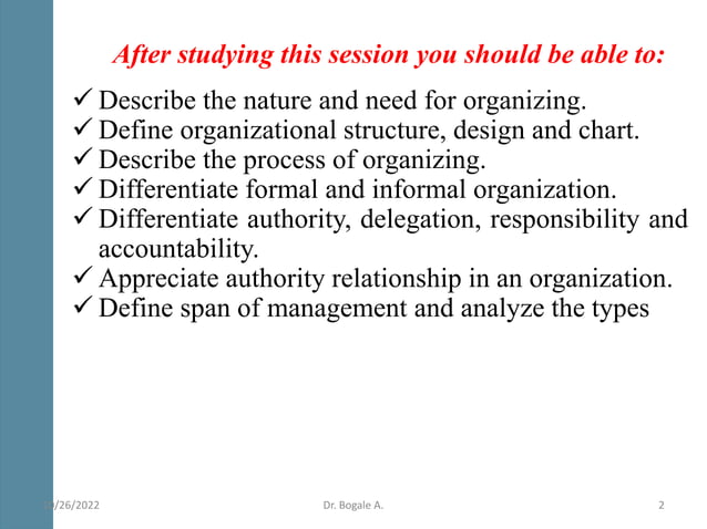 Management - Organizing Function.pptx