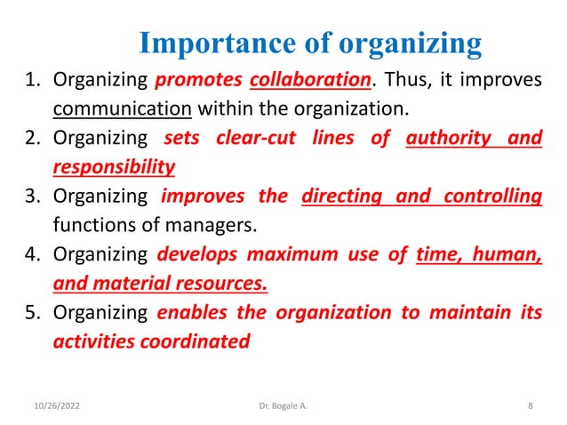 Management - Organizing Function.pptx