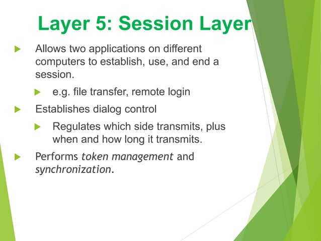 Chapter 5 OSI Model.ppt | Operating Systems | Computer Software and Applications