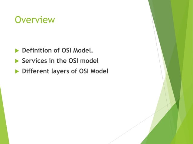 Chapter 5 OSI Model.ppt | Operating Systems | Computer Software and Applications