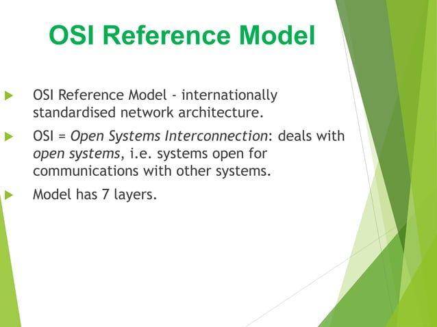 Chapter 5 OSI Model.ppt | Operating Systems | Computer Software and Applications