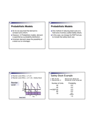 Chapter 5 part 1 inventory control | PDF