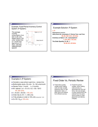 Chapter 5 part 1 inventory control | PDF