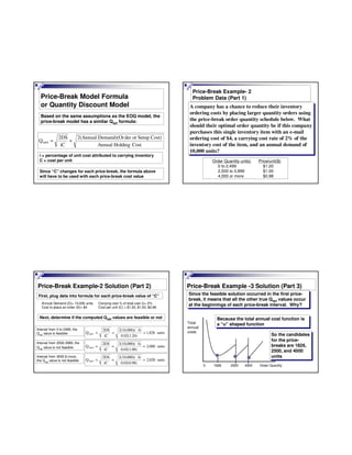 Chapter 5 part 1 inventory control | PDF