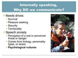Chapter 5 Part II: Intrapersonal Communication | PPT